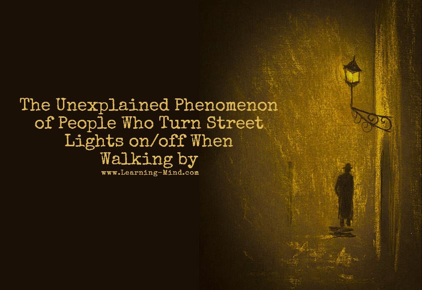 The Unexplained Phenomenon of People Who Turn Street Lights On/Off When ...