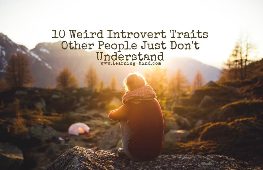 10 Weird Introvert Traits Other People Just Don't Understand - Learning ...